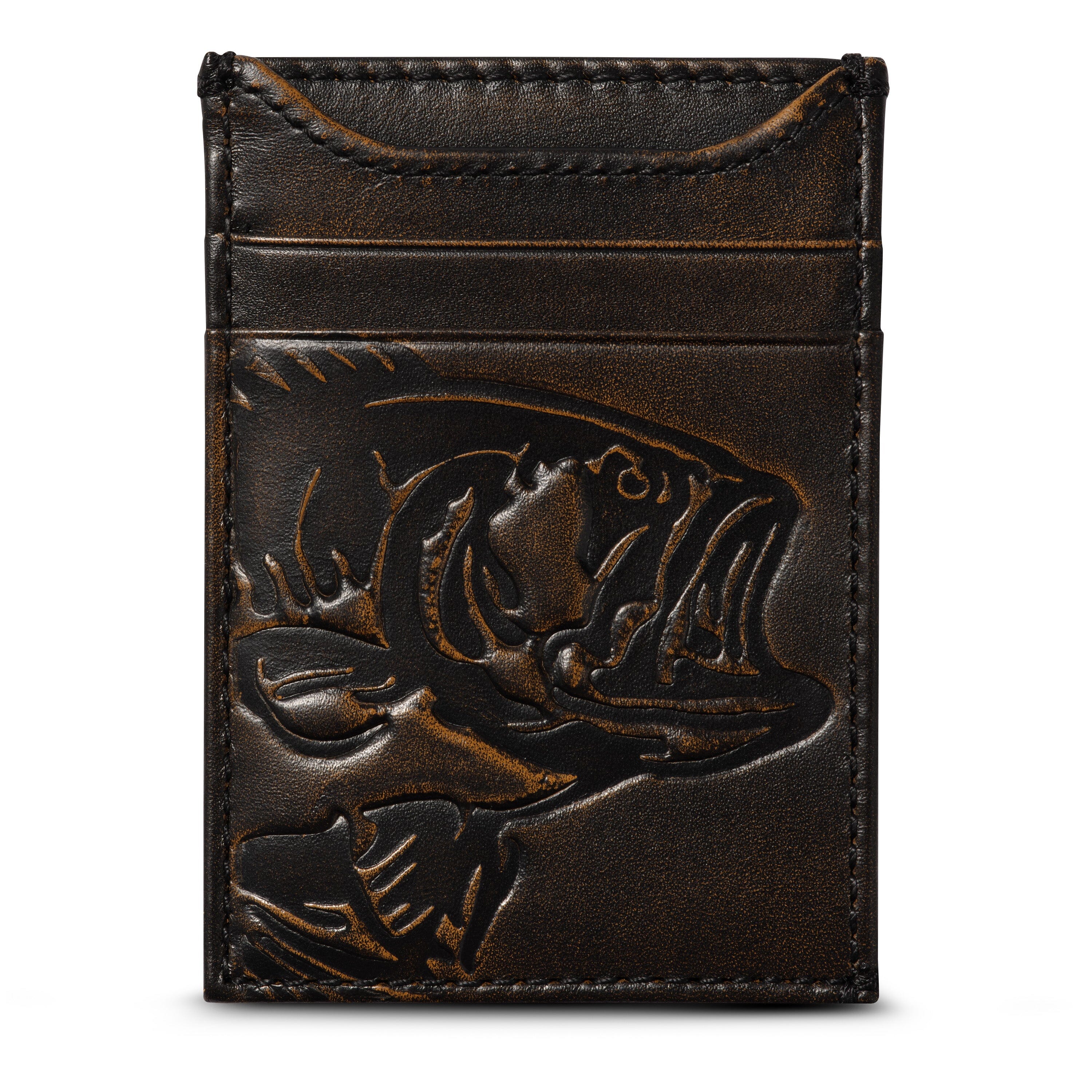 Bass Fish Leather Wallet - Fish Wallet | House of Jack Co.