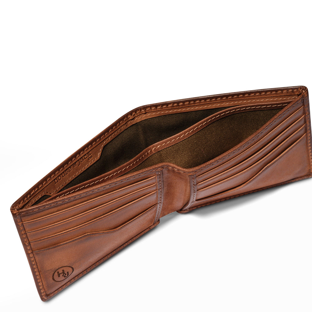 Jack's Classic Bifold Wallet - Full Grain Cowhide | House of Jack Co.