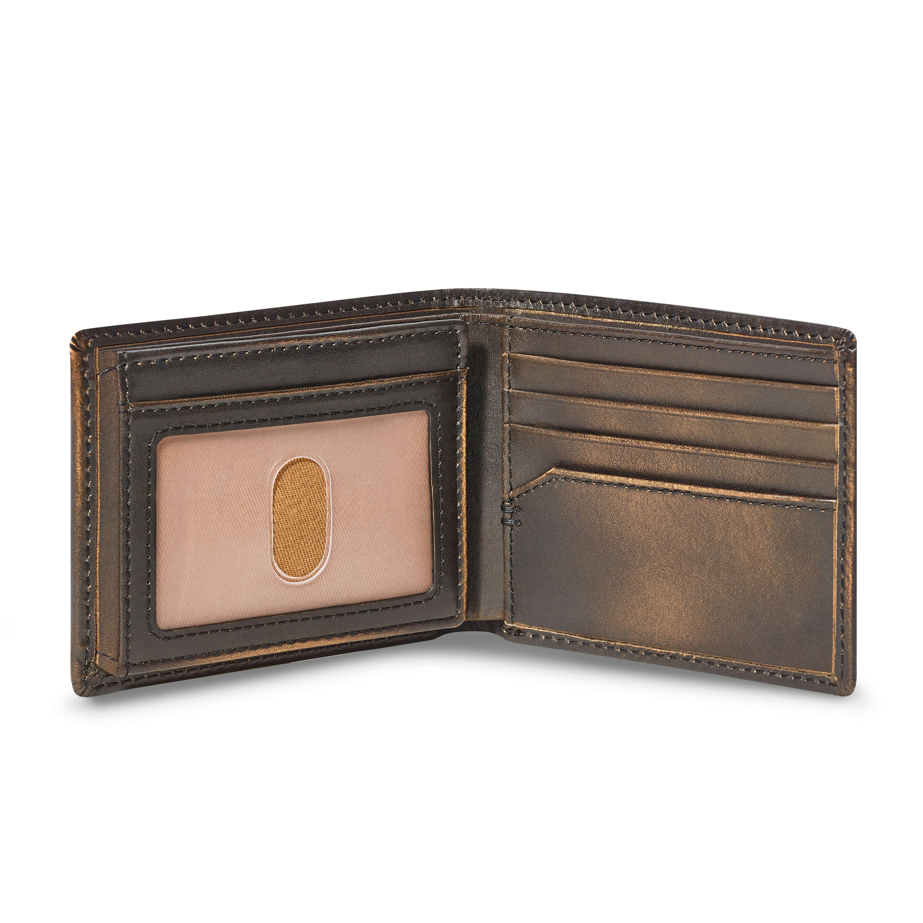Bass Fish Wallet - Leather Double ID Bifold | House of Jack – House of ...